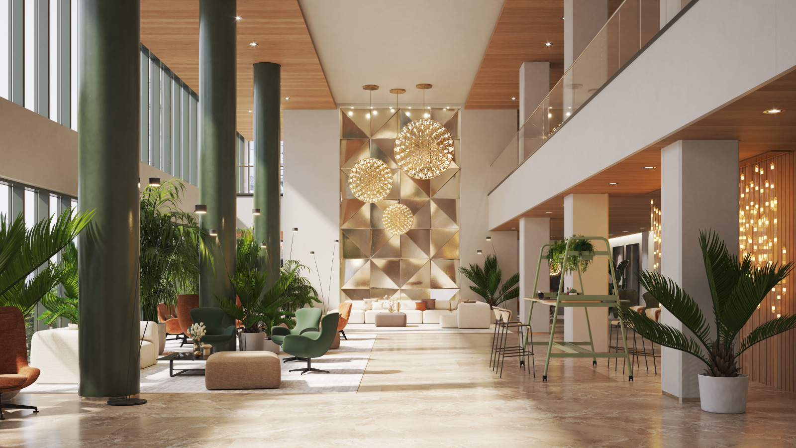 Social Spaces in the modern office - Social Spaces
