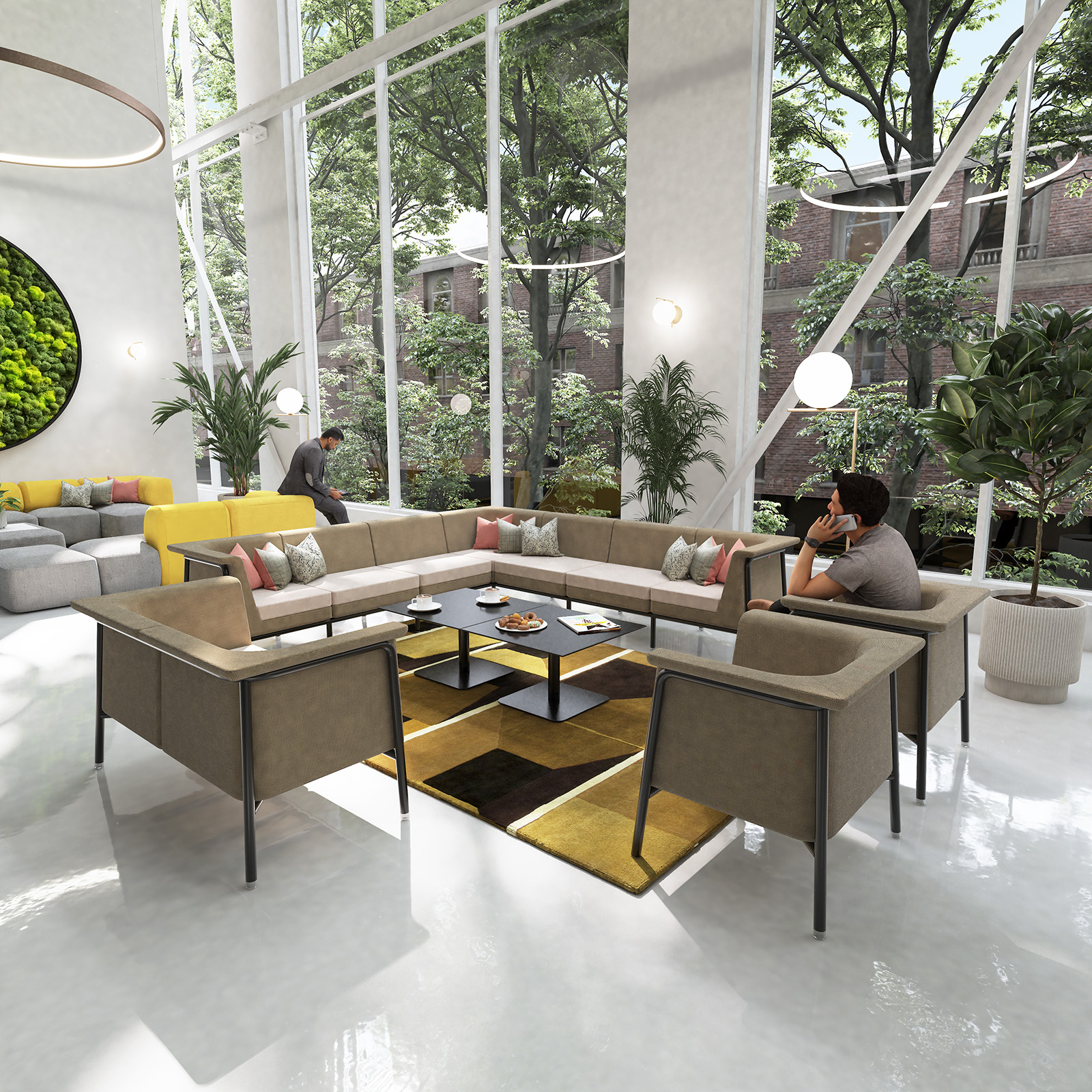 Addison Modular modular seating - Social Spaces